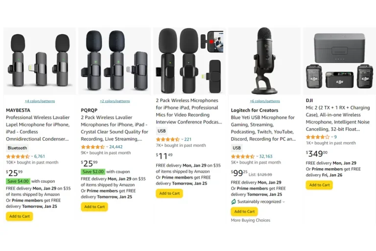 Review Analysis of Amazon’s Hottest Selling Microphones in the US