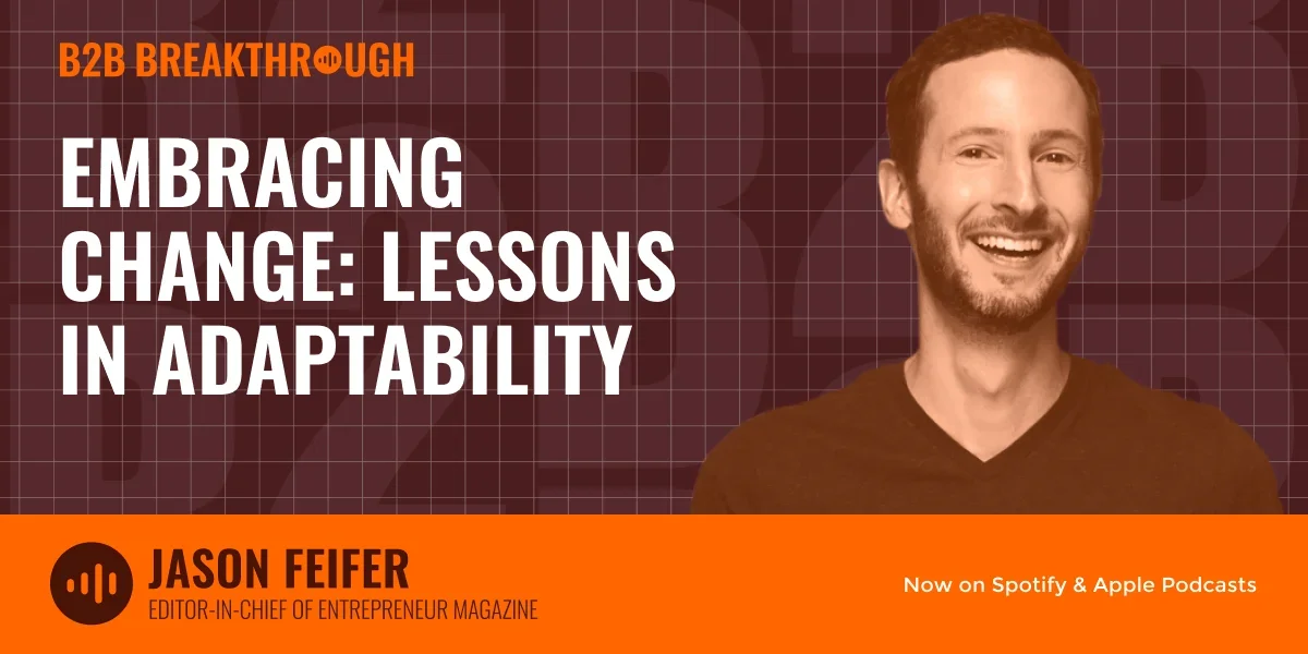 Abraçando a mudança e aproveitando as oportunidades: Insights de Jason ...