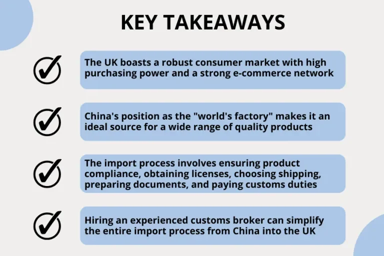 Importing Into the UK From China Simplified in 5 Steps