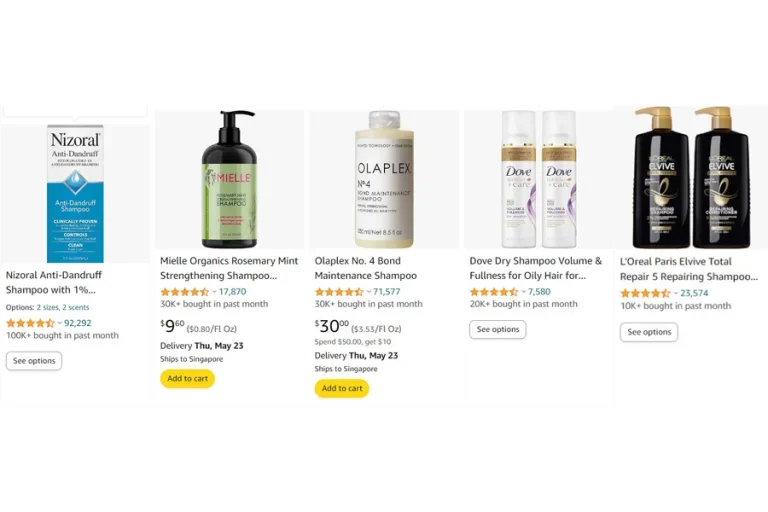 Review analysis of Amazon’s hottest selling shampoos in the US market