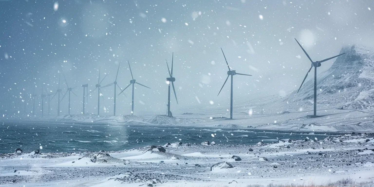 Frozen Wind Turbines: Navigating Challenges in Renewable Energy