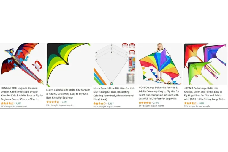 Review analysis of Amazon’s hottest selling outdoor kites in the USA