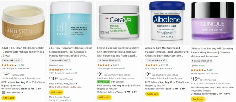 Review Analysis of Amazon’s Hottest Selling Makeup Removing Creams in ...