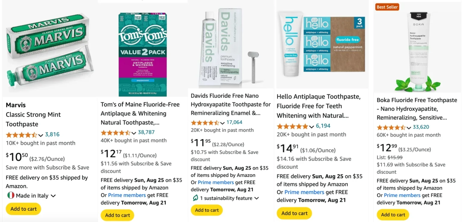 Review Analysis of Amazon's Hottest Selling Toothpaste in the U.S. in ...