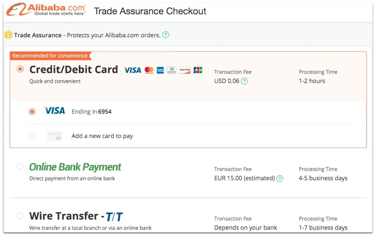 How to Pay for Goods on Alibaba.com Quickly, Easily, and Securely