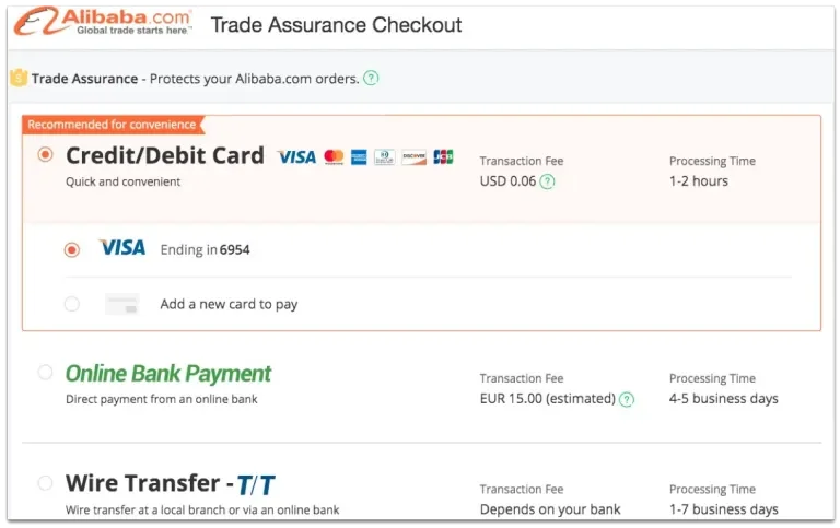 How to Pay for Goods on Alibaba.com Quickly, Easily, and Securely