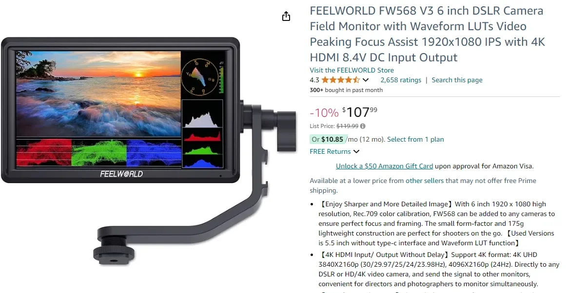 Insights on the Most Popular Camera Field Monitors in the US