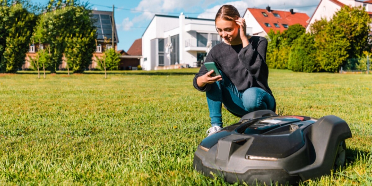 Robot lawn mower rough terrain store