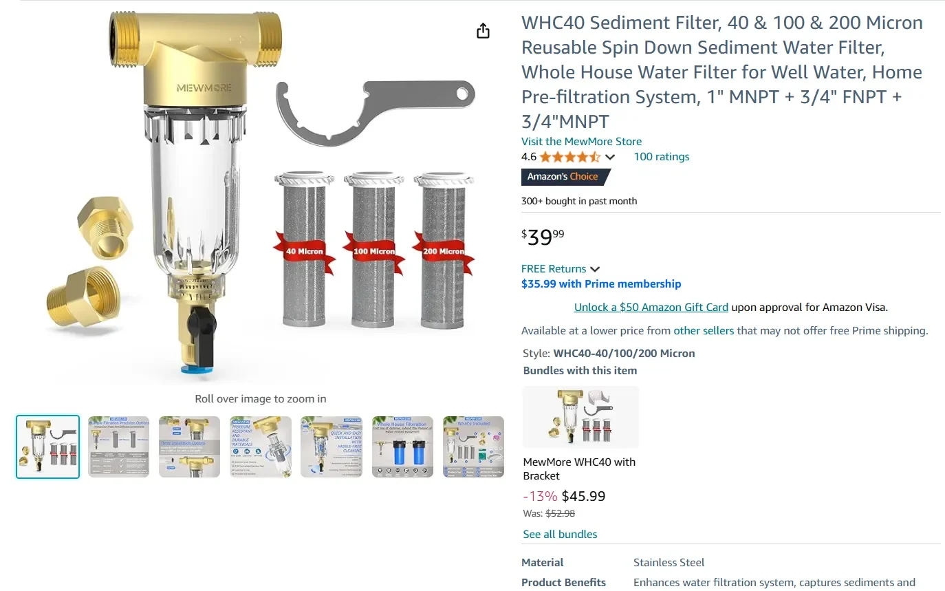 Review Analysis of Amazon’s Hottest Selling Water Filters in the USA in ...