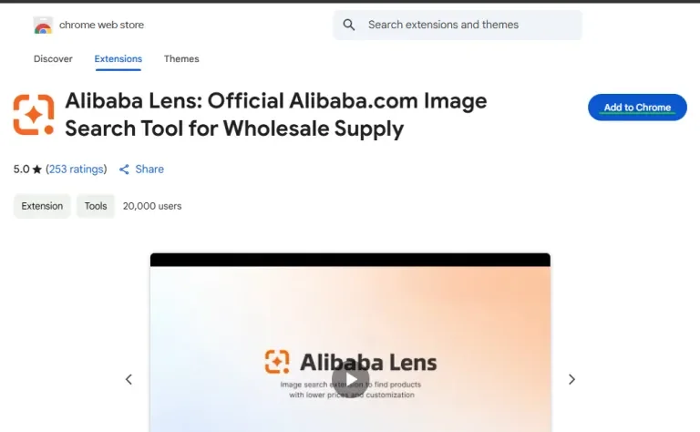 Alibaba Lens: Como obter mais sucesso B2B com a pesquisa de imagens de IA agora