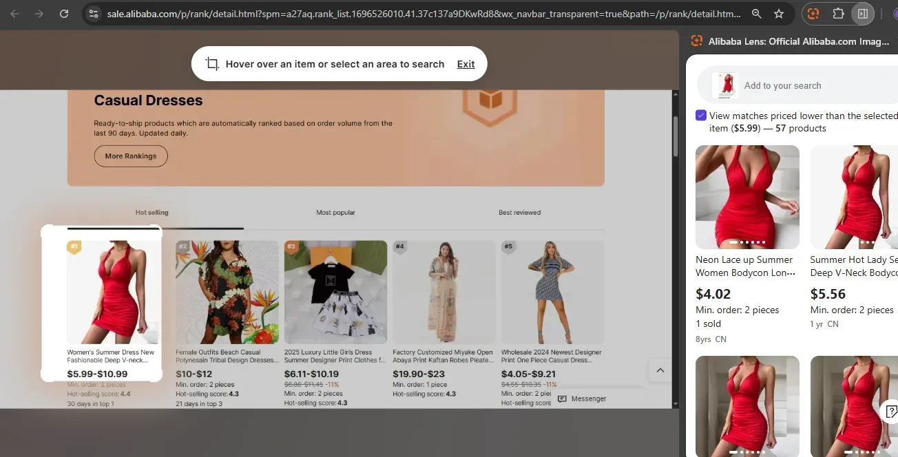 Alibaba Lens: Easy Comparison & Customization for Better B2B Sourcing