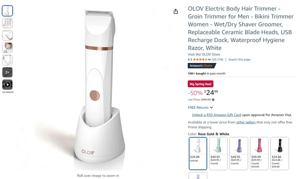 Analisi e revisione dei rasoi elettrici più venduti su Amazon negli ...