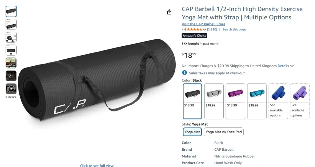 Đánh giá phân tích những tấm thảm tập yoga bán chạy nhất của Amazon tại ...