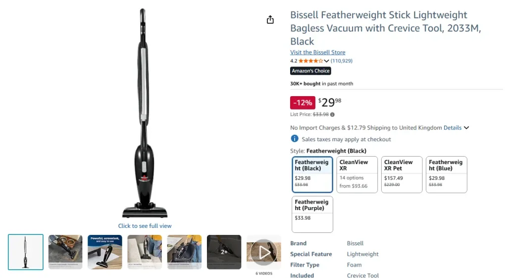 Review Analysis of Amazon’s Hottest Selling Vacuum Cleaners in the UK ...