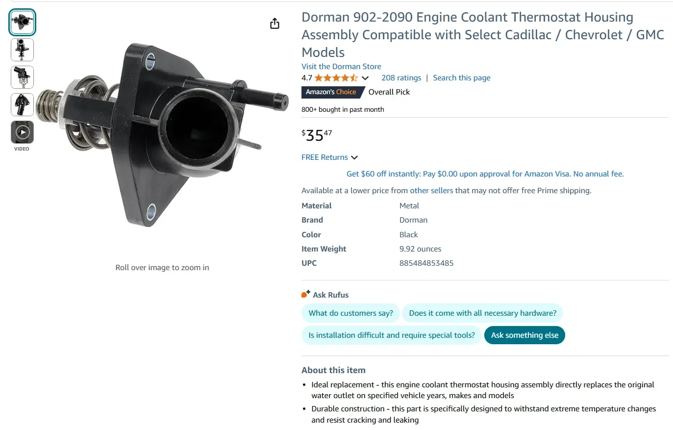 Analyse van de bestverkochte motorthermostaten op Amazon in de VS