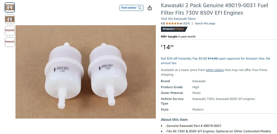 Review Analysis of Amazon’s Hottest-Selling Fuel Filters in the US in ...